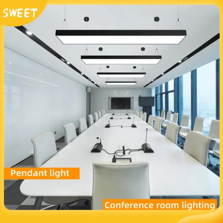 【LOCAL/COD】LED Office Ceiling Light Modern Studio Ceiling Lamp Office ...