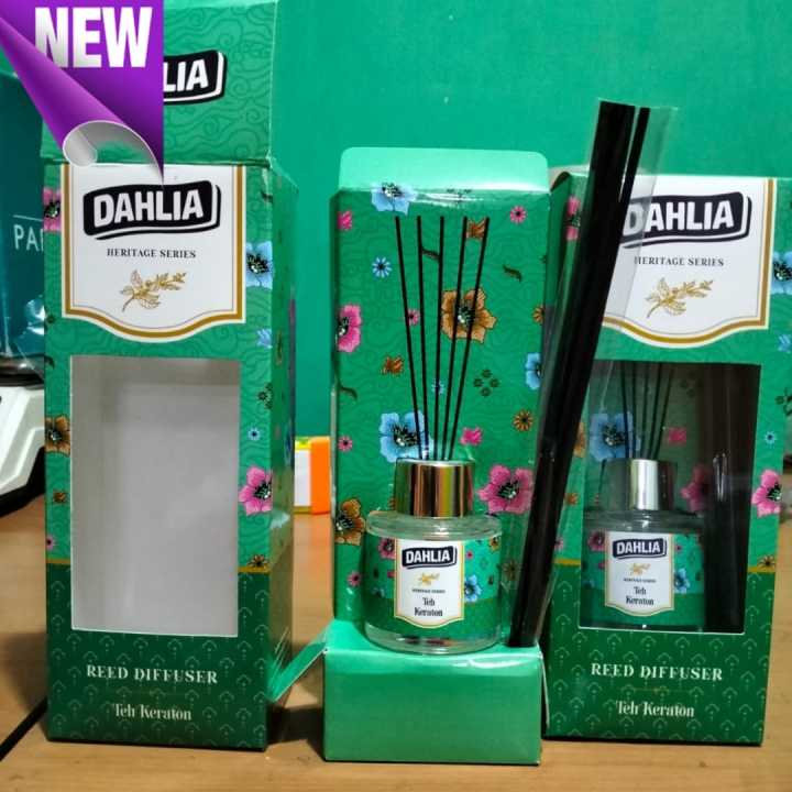 Dahlia Reed Diffuser Alat / Refill Teh Keraton Pengharum Ruangan Stick ...