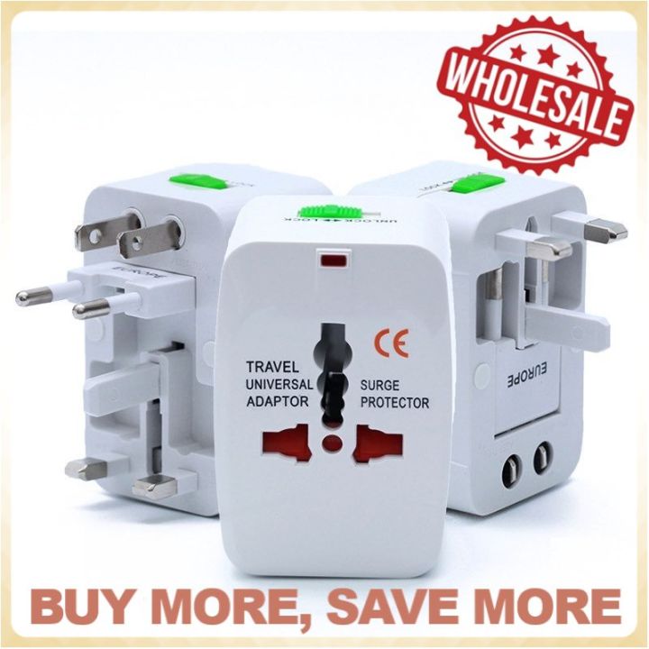 [Ready Stock] Universal Travel Adapter Plug All In One International ...