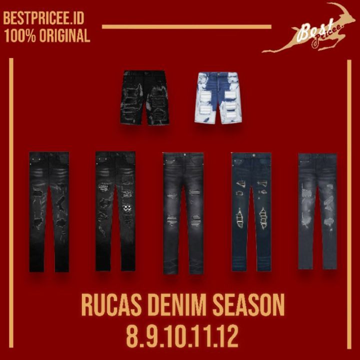 READY RUCAS SEASON 12 | RUCAS DENIM SEASON 11/10/9/8 LIMITED ORIGINAL ...