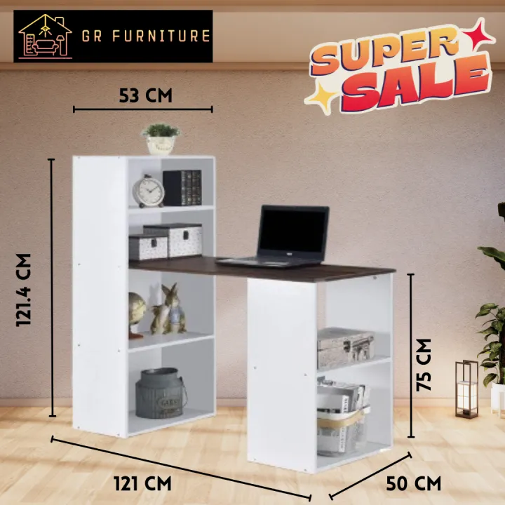 (SUPER SALE🇲🇾) GR FURNITURE COMPUTER WORKING DECKSTOP TABLE STUDY DESK ...