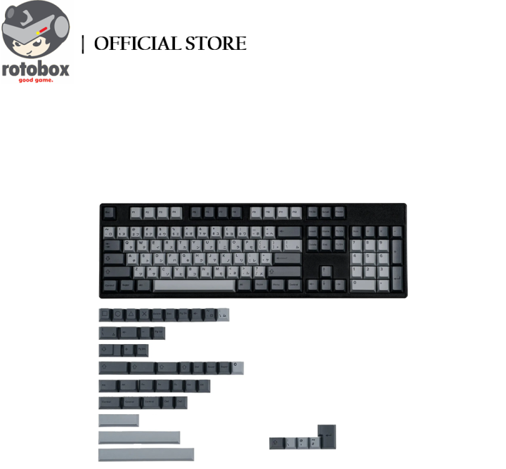 KBDFANS DARK KNIGHT JAPANESE KEYCAPS SET | Lazada PH