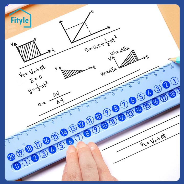 Fityle Digital Decomposition Ruler Math Learning Tool for School ...