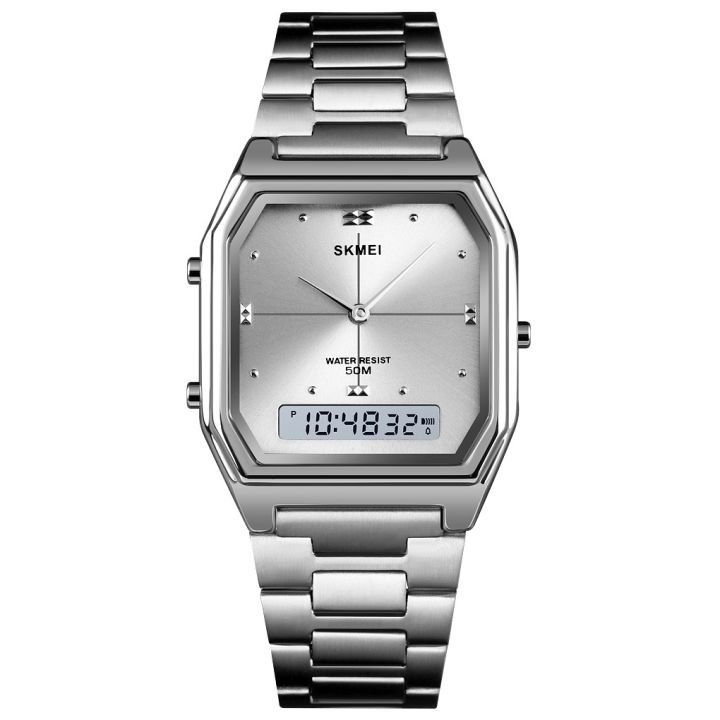 Jam Tangan Analog Digital tipe 1612 - dengan layar dial yang besar ...