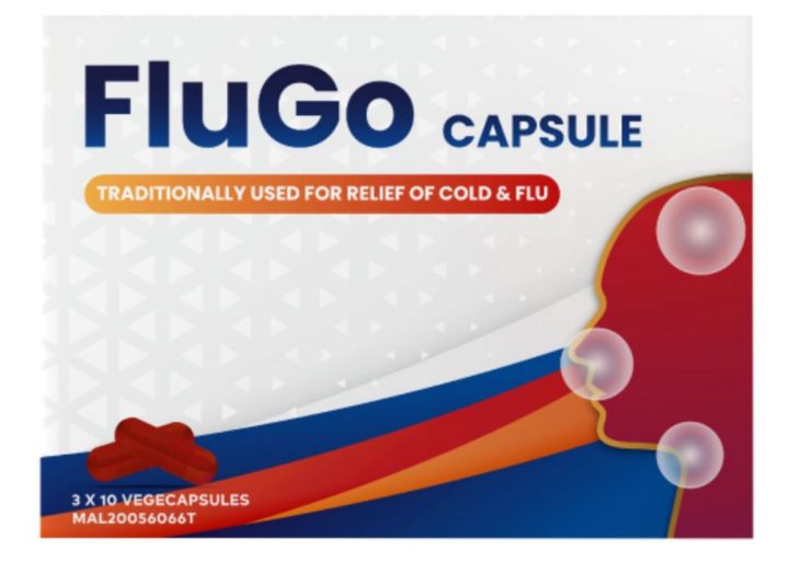 FluGo Capsules (Traditionally used for relief of Cold & Flu) | Lazada