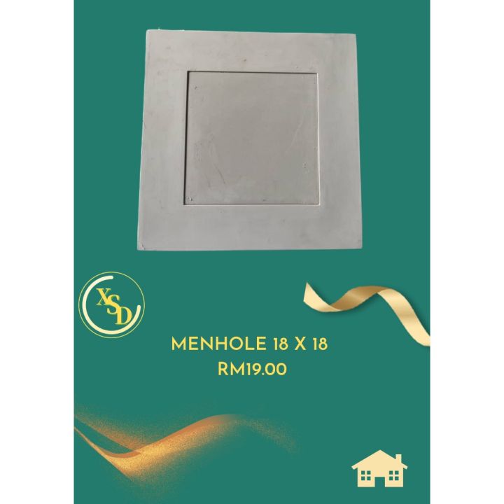 MANHOLE CEILING (PLASTER) 18X18 | Lazada