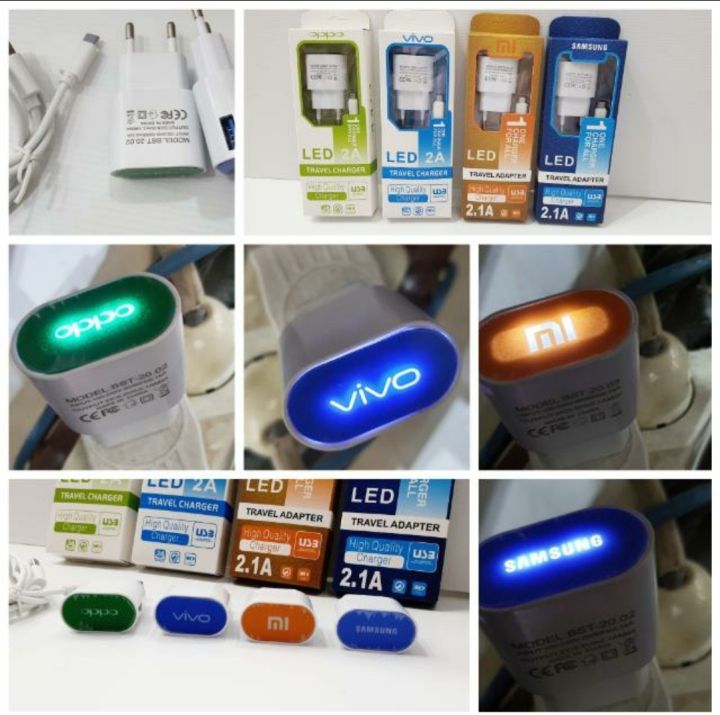 Charger lampu Led mikro bisa digunakan semua jenis hp android | Lazada ...