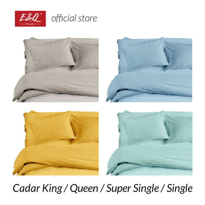 ENQ Fitted Bedsheet Multi Color / Cadar Single / Cadar Queen / Cadar ...