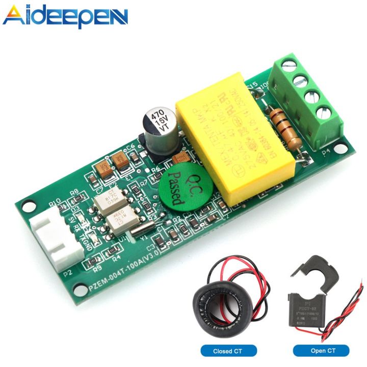 Aideepen 100A AC Multi-functional Voltage and Current Test Module ...