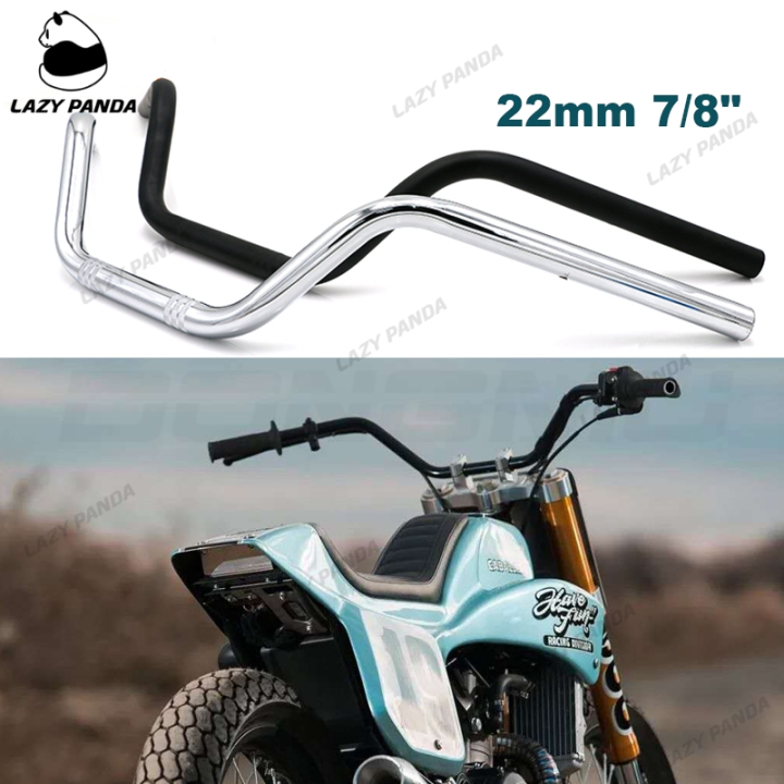 7/8" 22MM UNIVERSAL MOTORCYCLE HANDLE BAR HIGH RISE DRAG BAR [LAZY ...
