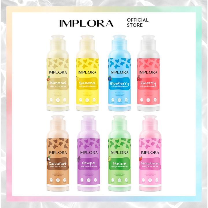 Implora Milky Lotion Serum - 100ml (8varian) | Lazada Indonesia