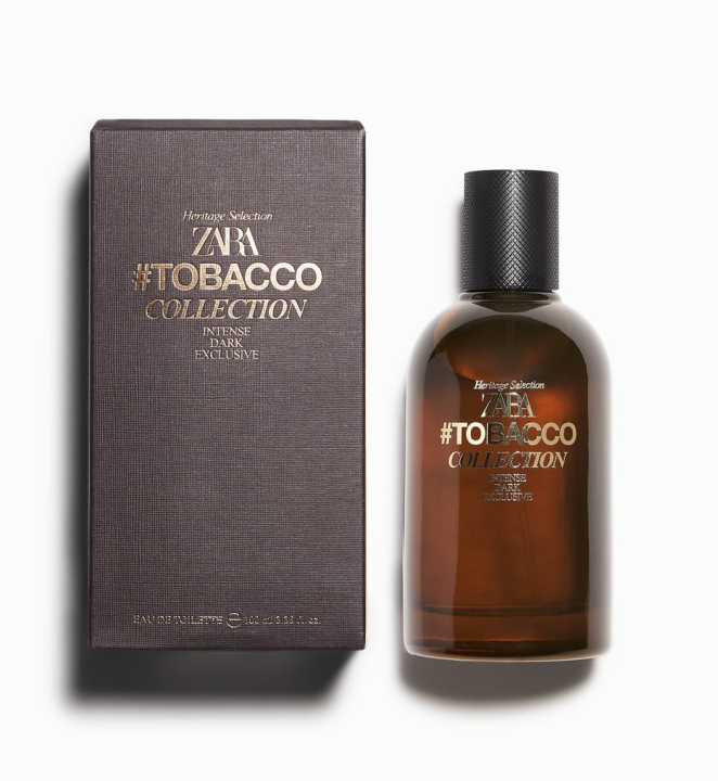 ZARA TOBACCO COLLECTION INTENSE DARK EXCLUSIVE EAU DE TOILETTE 100 ML ...