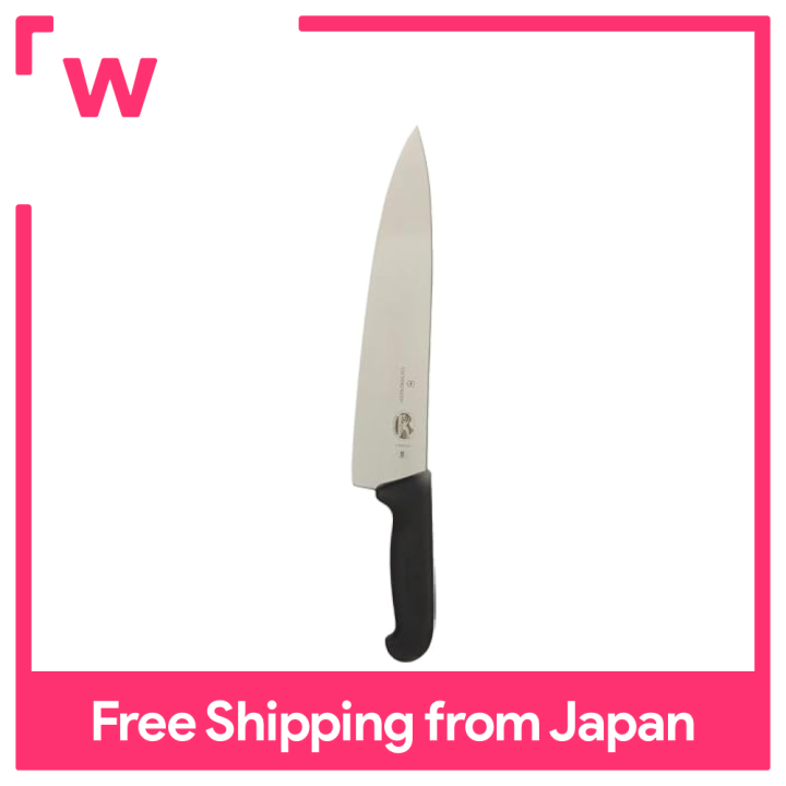 VICTORINOX FIBROX chef knife black 25cm beef knife 5.2003.25 | Lazada PH