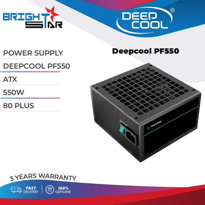 DEEPCOOL PF550 PF650 ATX 80 Plus Power Supply | Lazada
