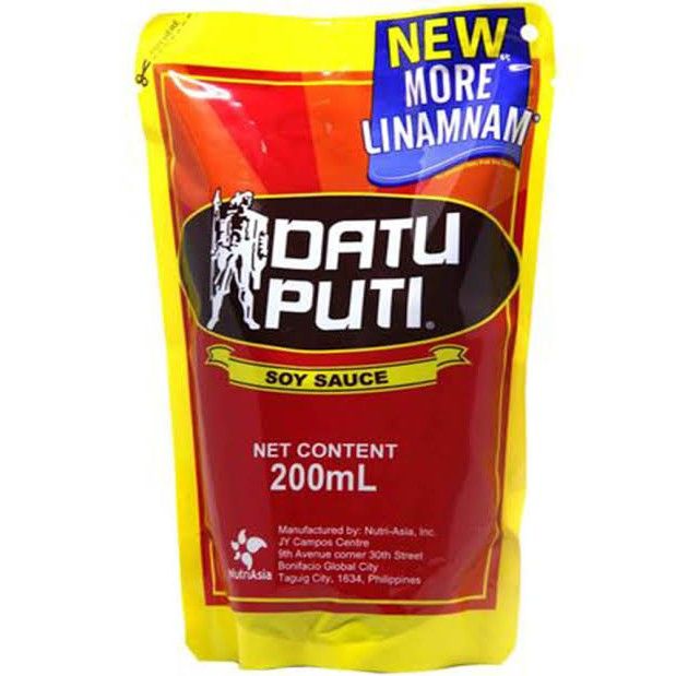 Datu Puti Soy Sauce Pouch 200ml | Lazada.co.th