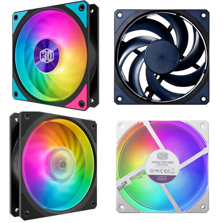 Cool Ultimate Mobius Series Single Body Computer Case Fan Silent Heat ...