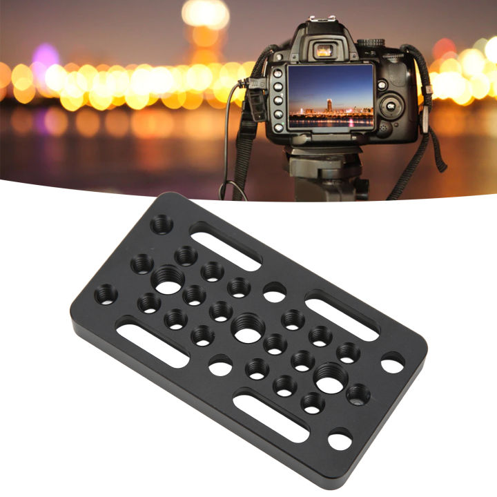 Camera Cheese Plate แผ่นสลับกล้องมาตรฐานสำหรับที่จับด้านบน | Lazada.co.th