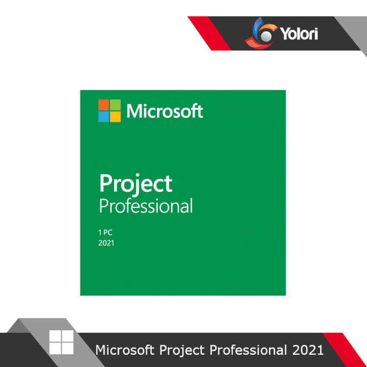 Microsoft Project Pro 2021 Win English APAC EM Medialess | Lazada Indonesia