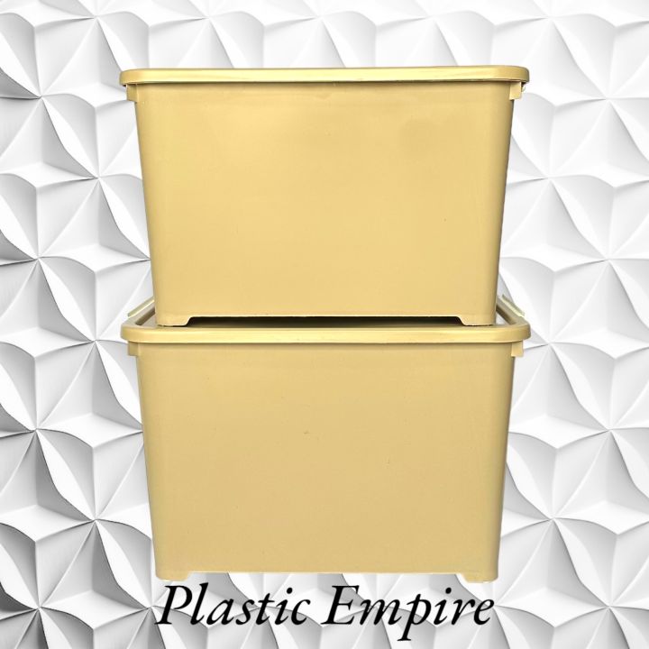 Uniglobal Buy 1 Take 1 100 Liters Durable And Stackable Joyful Plastic ...