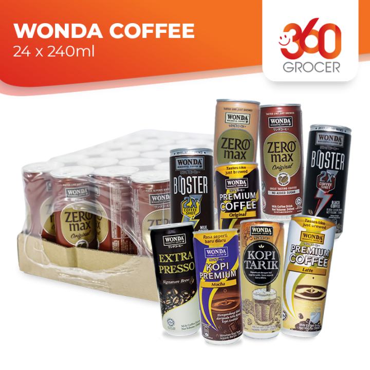 WONDA COFFEE - 24 x 240ml | Lazada