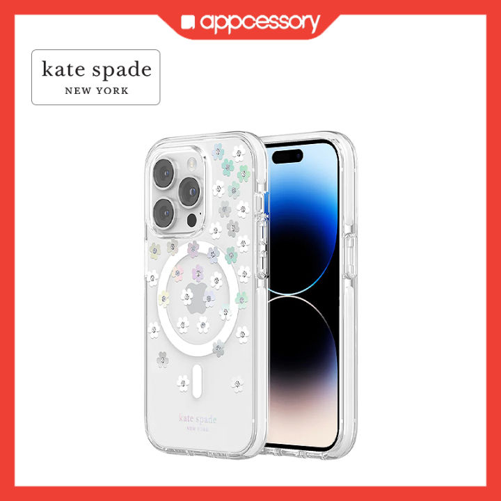 Kate Spade New York iPhone 15 Series Protective HardShell Iridescent ...