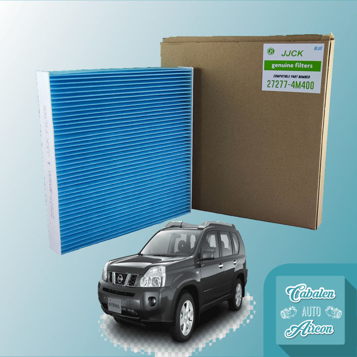 Cabin Aircon filter for Nissan Xtrail T30 (JJCK BLUE HEPA) | Lazada PH