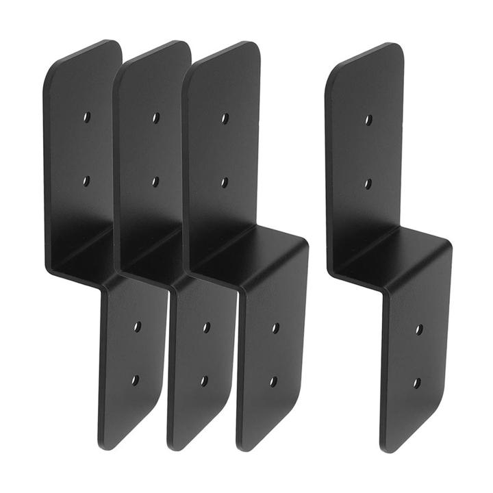 Hifer 4x Post to Beam Z Brackets Double Angle Channel Metal Post ...