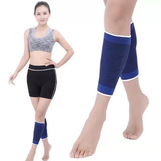 No.827 Julong Calf Support 1pair (BLUE) Easy to Wear & Suitable for Any ...