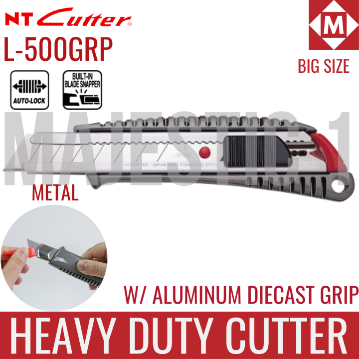 NT Cutter Heavy Duty L-500GRP (METAL) | Lazada PH