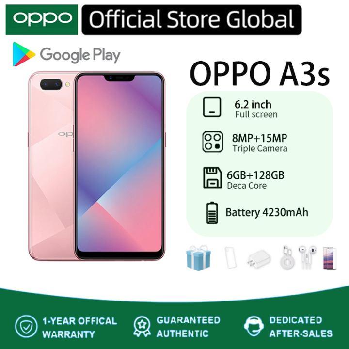 Oppo A3S Phone Original Big Sale 6G RAM + 128GB ROM New and Legit Cellphone New oppo Smartphone ...