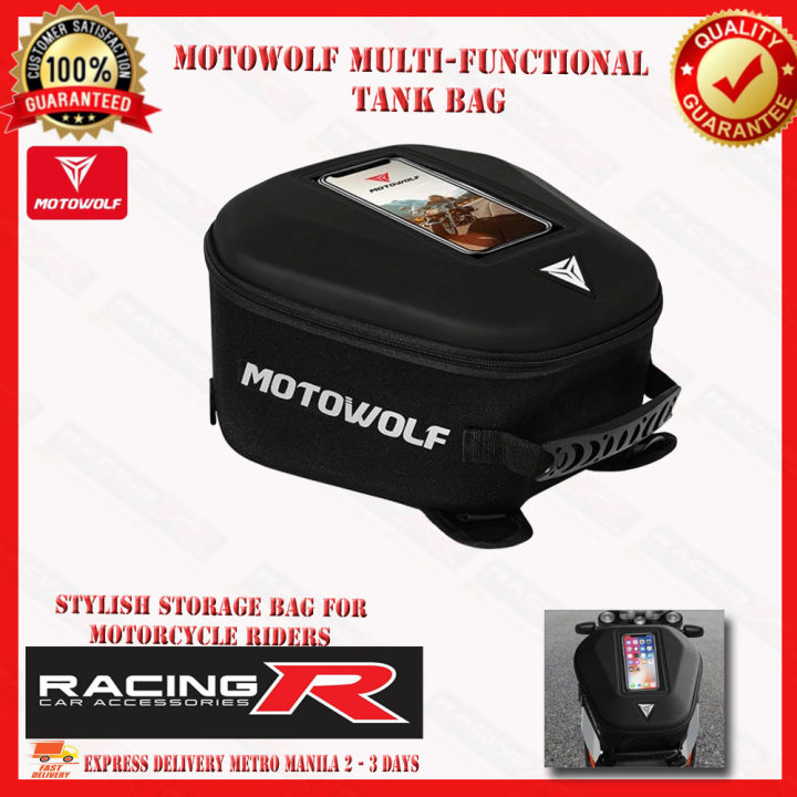 Motowolf Waterproof Tank Bag for Motorcycle Riders - Original ...