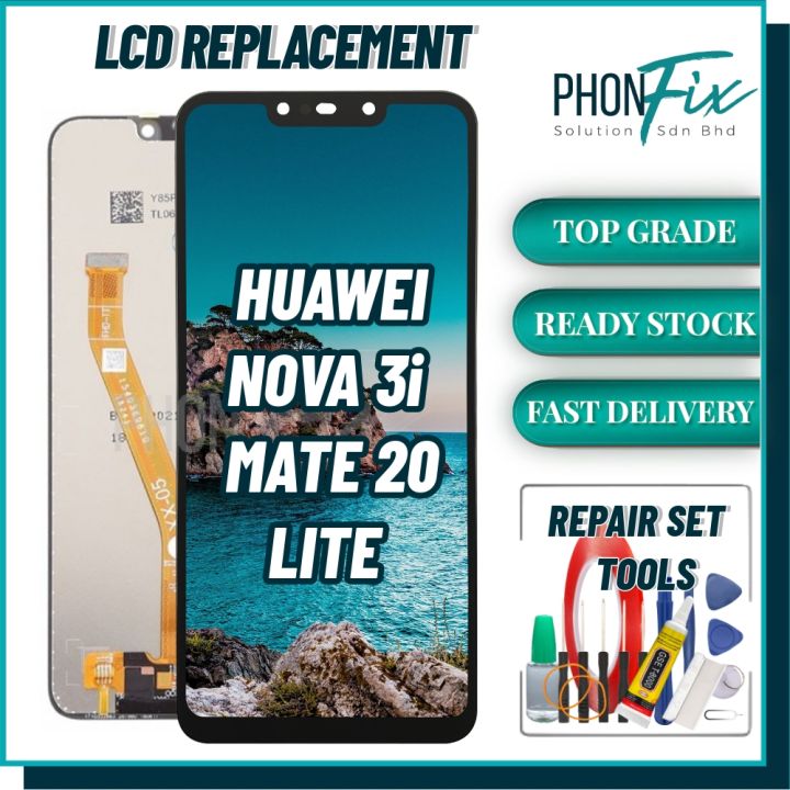HUAWEI NOVA 3I INE-LX2 LCD REPLACEMENT PART COMPATIBLE FOR ORIGINAL ...