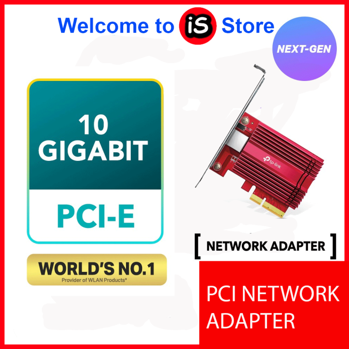 TP-LINK 10 Gigabit PCI Express Network Adapter LAN Card TX401(10G ...