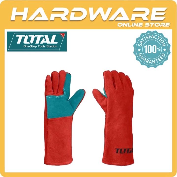 TOTAL Welding Leather Gloves TSP15161 | Lazada