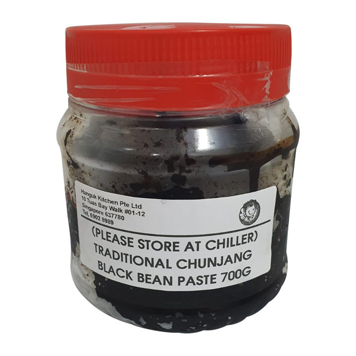 Hanguk Kitchen Homemade Traditional Chunjang Korean Black Bean Sauce ...