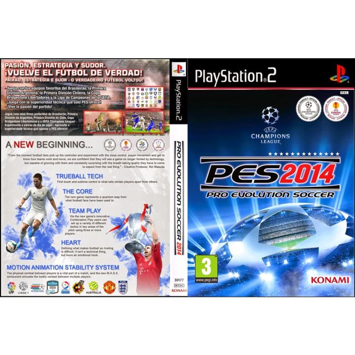 แผ่นเกมส์ PS2 PES Pro Evolution Soccer 2014 คุณภาพ ส่งไว | Lazada.co.th