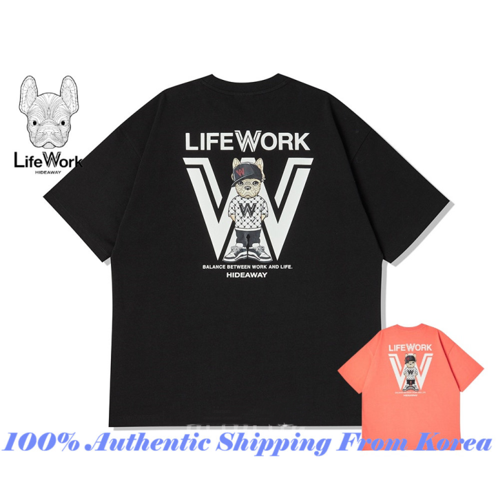 [LifeWork] 2023 NEW OVERSIZED 100％ Authentic Hipdok Short Sleeve T-SHIRT | Lazada