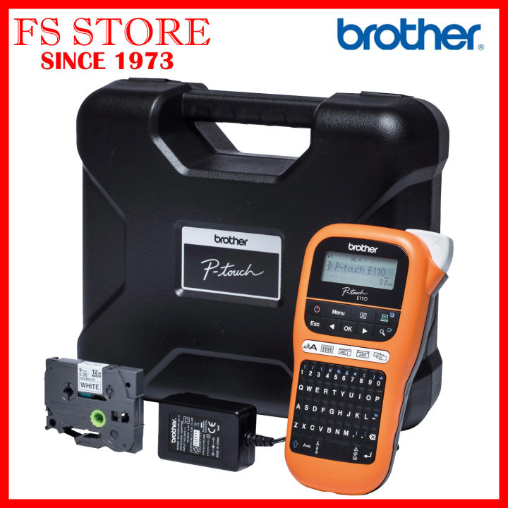 BROTHER ORIGINAL MALAYSIA P-TOUCH PTOUCH P TOUCH PRINTER PT-E110VP ...
