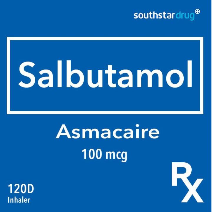 Rx: Asmacaire 100mcg 200D Inhaler | Lazada PH