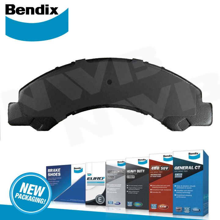 Bendix Brake Pads Front Set GCT for Isuzu Elf NKR (Surplus) (DB1939 ...