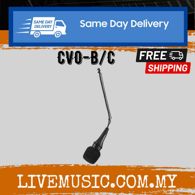 Shure CVO-B/C Centraverse Overhead Cardioid Condenser Microphone ...
