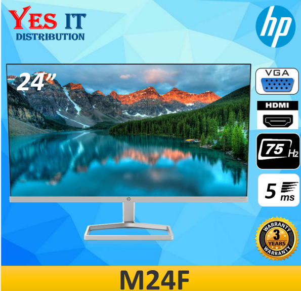 HP M24F 24" / M22F 21.5" IPS FHD 5MS 75Hz FreeSync LED Backlit Monitor ...