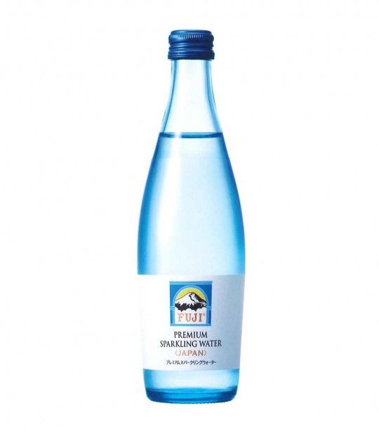 📌ส่งฟรี Fuji Mineral Sparkling Water Glass 300 ml. 24 bottle น้ำแร่จากภูเขาไฟฟูจิ ขวดแก้ว 300 ...
