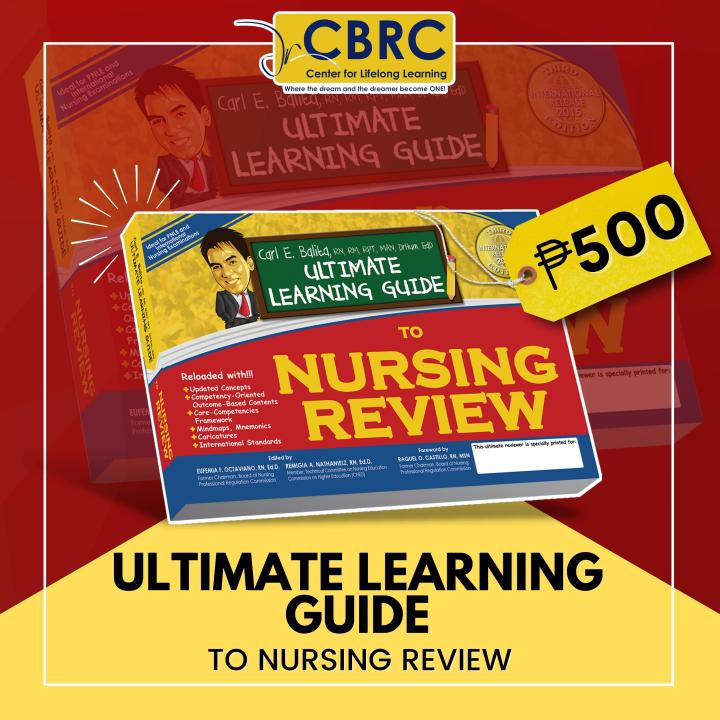 DrCarl Balita Ultimate Learning Guide to Nursing Review | Lazada PH