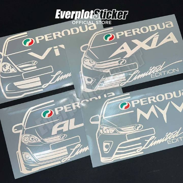 Sticker Pantulan Cahaya Perodua Myvi MG3 Alza Axia Viva Bezza | Lazada