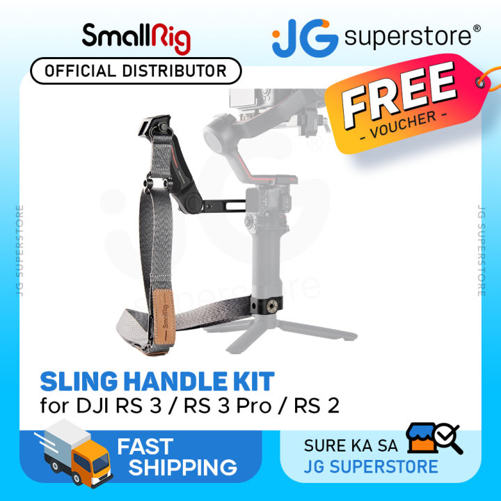 SmallRig Sling Handle with Weight-Reducing Shoulder Cross-Body Sling ...