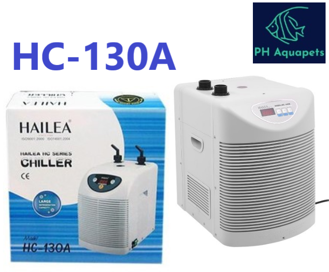 Hailea HC130A Aquarium Chiller (1/15hp) (Milky White) | Lazada