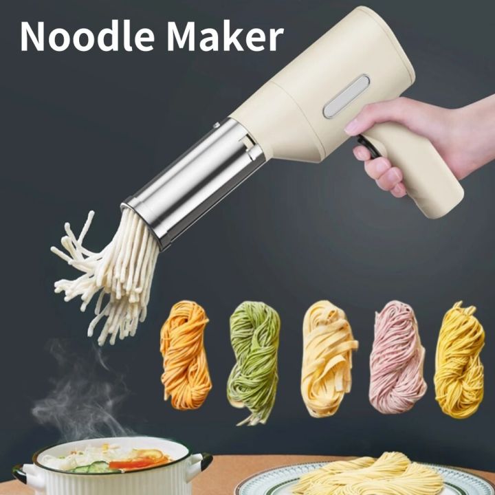 Electric Pasta Noodle Maker 5 Molds Noodle Pasta Machine Portable ...