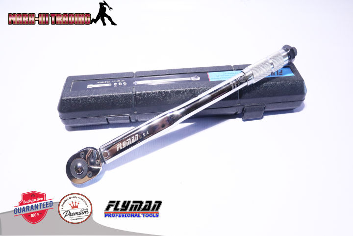 FLYMAN 5in1 ADJUSTABLE TORQUE WRENCH 1/2 DR. | Lazada PH