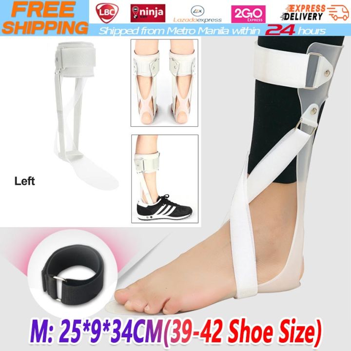 【Local Warehouse】Medical Adjustable Ankle Foot Orthosis Foot Drop ...